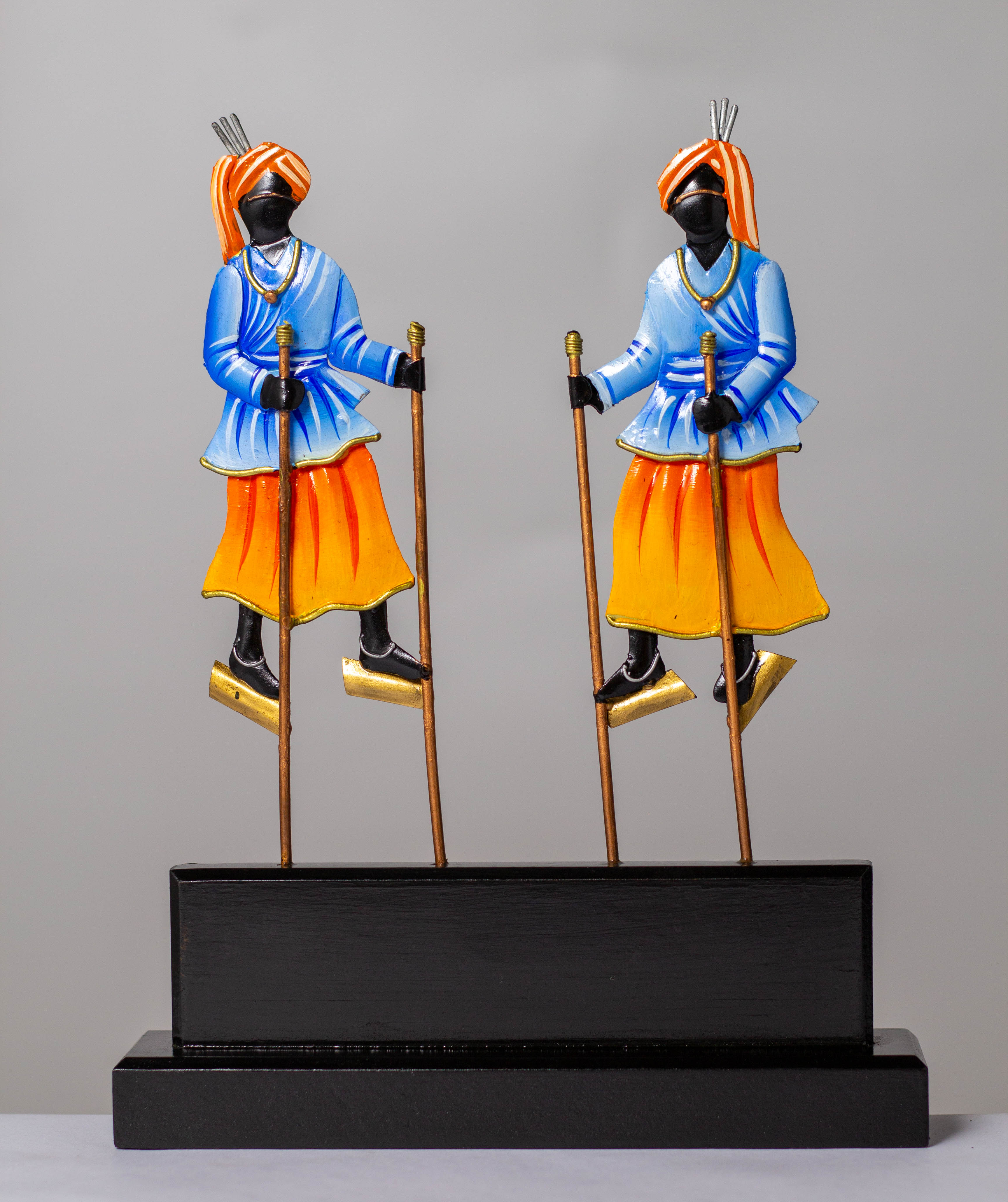 Tribal Folk Dance Memento: Wrought Iron Gedi Dance from Chhattisgarh3 ...